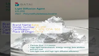 High Light Diffusion Agent KS200 Superior Uniformity