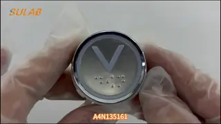 A Closer Look: Hyundai Elevator Button A4N135161 with LED Indicator for Hall and Car Call Push
