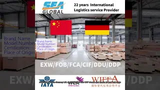 China LCL Sea Freight to Germany with Customs Clearance Included, 24/7 Multilingual Support, and Real-Time Tracking for Bulk Cargo Shipping for sale