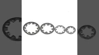 China Corrosion Resistant DIN6797J Lock Washer Internal Teeth for Secure Fastening for sale