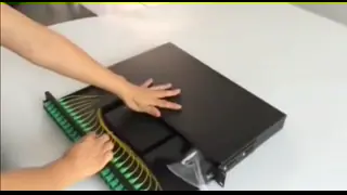 China 0.9mm Single Mode 12 Cores MPO To12 LC Optical Patch Cord for sale