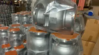 China SS304 Flange Ball Valve Manual ASME B16.5 150 Lb 3 Inch Handle Operated for sale