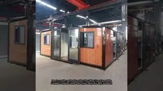 Wing-Type Expandable Foldable Container Home | Mobile Residential House