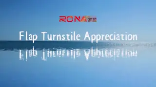 China Brushless Motor Swing Barrier Gate QR Reader Face recognition 35 Person/Minute For Office Building for sale