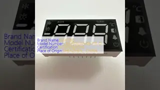 3 Digit LED Display 14.2mm Red Ultra Bright