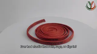 China 6mm Double Sided jacquard elastic tape Custom Logo For Garments for sale