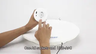 Bedside Table Plug Socket