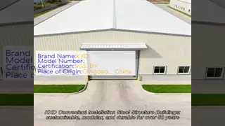Convenient Installation Steel Structure  Building