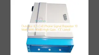 China Outdoor ICS Cell Phone Signal Repeater 10 Watt With 90dB High Gain , CE Listed for sale