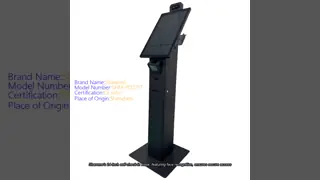 24 Inch Self Check In Kiosk Featuring face recognition Optimized for Secure Access