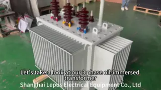 Three-phase oil-immersed transformer