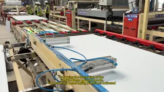 The automatic panel laying machine