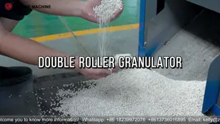 The pelletizing process of the roller extrusion pelletizer