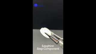 China Custom Sapphire Step Component – High-Precision Optical & Mechanical Part for Semiconductor and Industrial Applications for sale