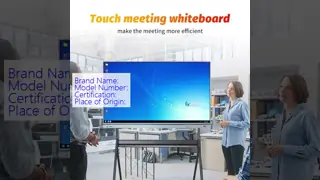 4K Interactive Touch Panel for Modern Classrooms