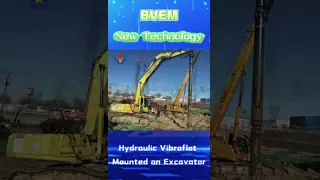 Powerful Vibro Piling 130KW Sand Soil Compaction