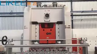 China LK-T80 Aluminum Foil Making Machine Container Uses SMC Pneumatic Components for sale