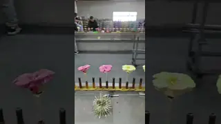 UV production line for colored handicrafts