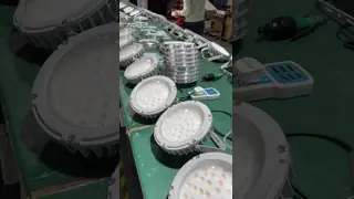 View IP65 Waterproof Energy Saving LED Explosion Proof Light 50W-300W for Hazardous Locations Demo
