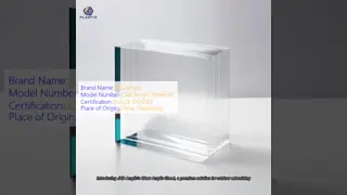 Clear Acrylic Sheet for Transparent and Effective Outdoor Advertising Solutions