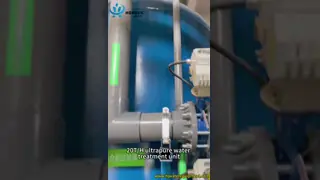 China 2*10m³/H Industrial Reverse Osmosis System With Concentrated Reuse System Export Project For Poland for sale