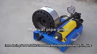 China Germany High CE Quality P16 Hydraulic Hose Crimping Machine 1 Inch 25mm Portable Hose Crimping Machine Manual Hydraulic Hose Crimping Machine for sale