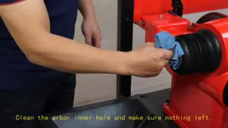 AA4C brake  drum brake disc brake lathe machine disc rectifier machine C9350 operation video