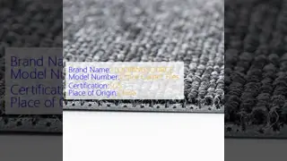 Office Carpet Tiles Durable PVC Backing
