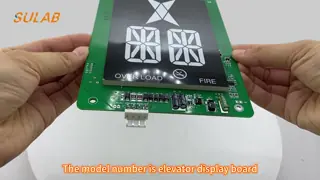 Monarch Elevator Command Board with 4.3-inch LCD Display CAN Communication Interface and Voice Contr