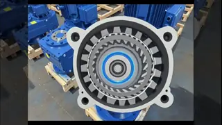 EF series flange mount gear motor