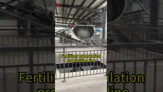 3-5T/H Capacity Disc Granulator Fertilizer Production Line With Granules Manufacturing
