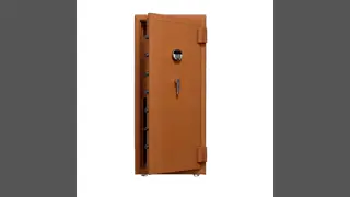 Brown full-coverage Jewelry cabinet