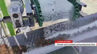 China Growing Medium Production Line Potting Mix Processing Machine for sale