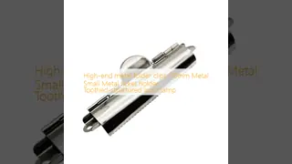 China Golden high-end wallet 70mm clamping folder with the serrated structure File Clip Metal Folder clip TC-110G for sale