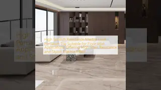 Marble Look Porcelain Tile Floor Wall