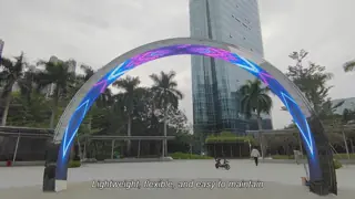 Creative Outdoor LED Screen Front Access Maintenance