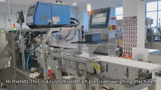 High Speed Weight Weighing Machine Automatic High Precision Online Weighing Machine