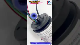 Integrate Signal and Pneumatic Rotary Union