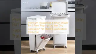 Bedroom Trash Bin Elegant Light Luxury