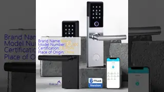 Smart Door Lock Fingerprint RFID Fireproof