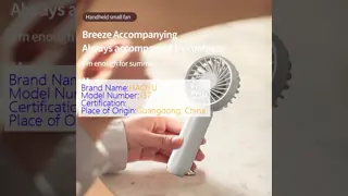 Mini Fan Rechargeable Summer Cooling Custom Logo