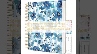 China Spiral Hardcover Notebook 100 Pages Binding Type Spiral Custom Cover Art Great for Daily Journals Planners and Work Notes for sale