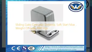 Heavy Duty Sliding Gate Operator 1800kg