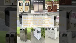 Auto Lid Large Capacity Trash Can