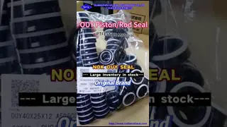 Japan Factory OUY PU Material Standard Size High Pressure Piston Rod Seal for Hydraulic Cylind