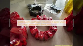 Industrial Rubber Sheet: 400% Elongation & Wear Resistance