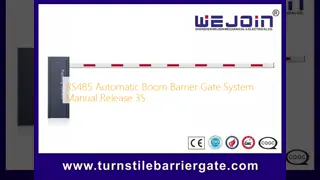 Automatic Boom Barrier Gate Fast Access