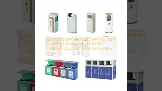 Large Stainless Steel Trash Cans