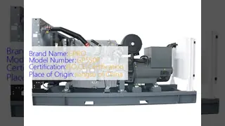 400KW Perkins Diesel Generator Power Solution