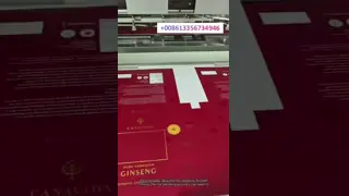 Automatic hot foil stamping machine for Packaging Carton how about the stamping accuracy
